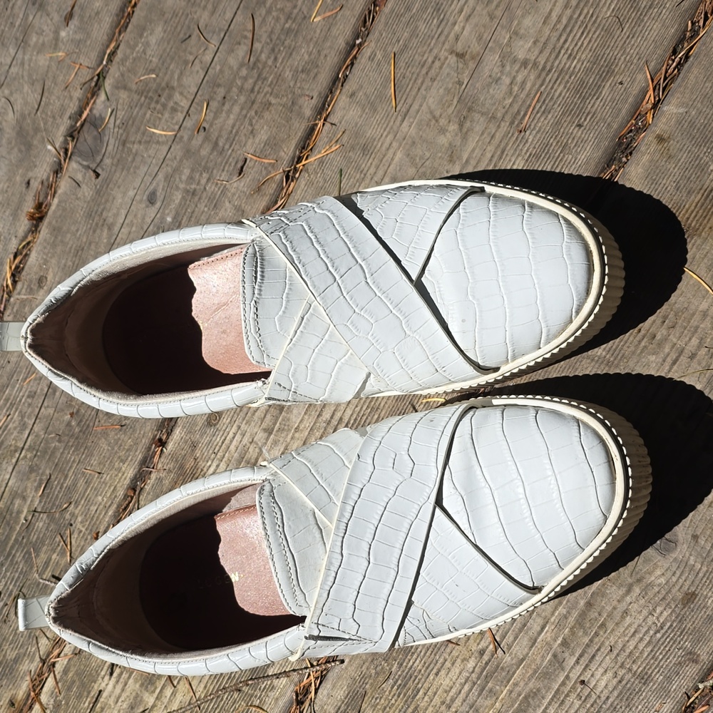 White Halogen Shoes - Gem